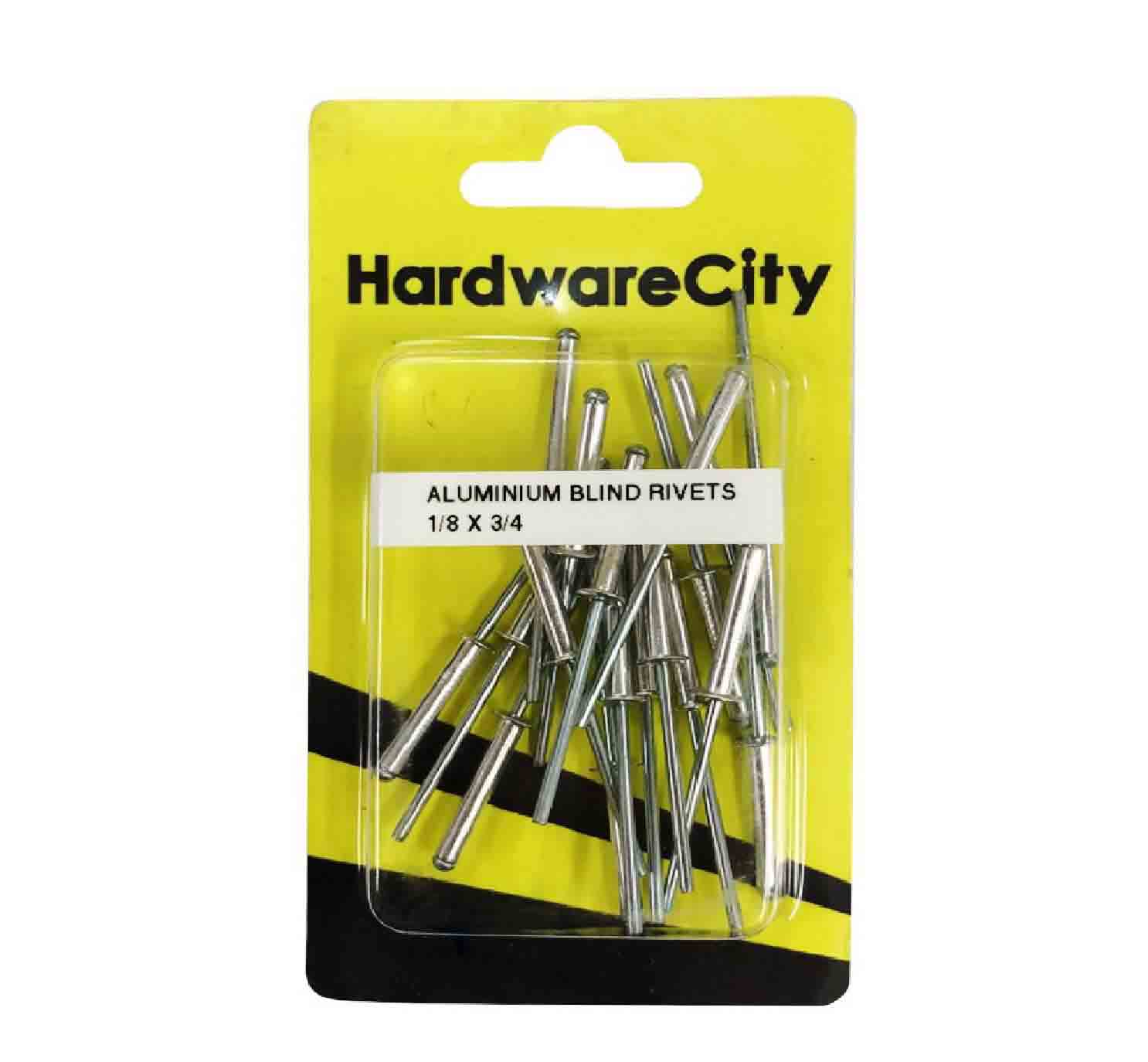 HardwareCity 1 8 X 3 4 Aluminium Rivets 20PC Pack