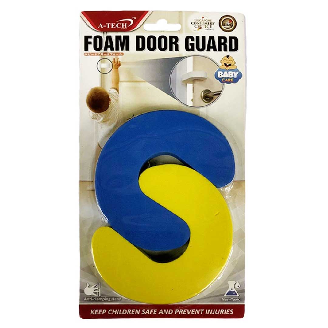 Baby Safety Foam Door Guard 2PC/Pack