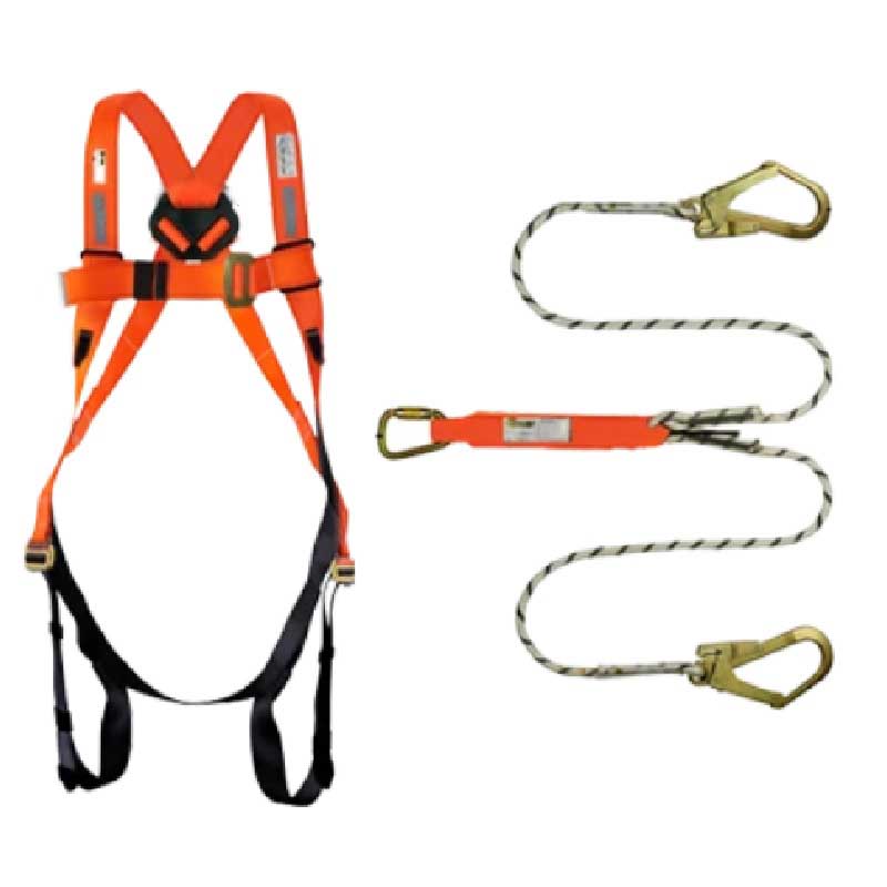 WORKSAFE WSF222 ENERGY ABSORBER Double Rope Safety Lanyard