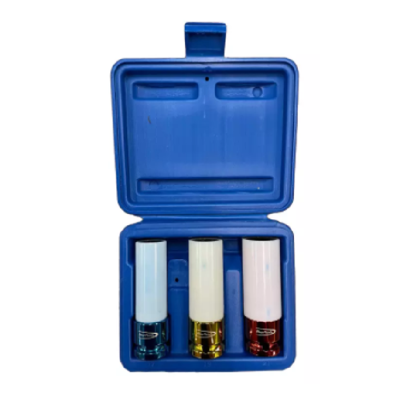 BluePoint BLPIM12S3P Deep Socket Set For Wheel Nuts 1/2" SQ DR