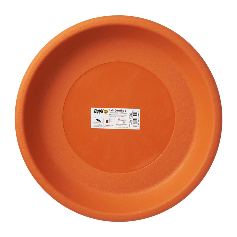 Baba 26CM BIO-DEGRADABLE Plastic Pot EG-260 COTTA