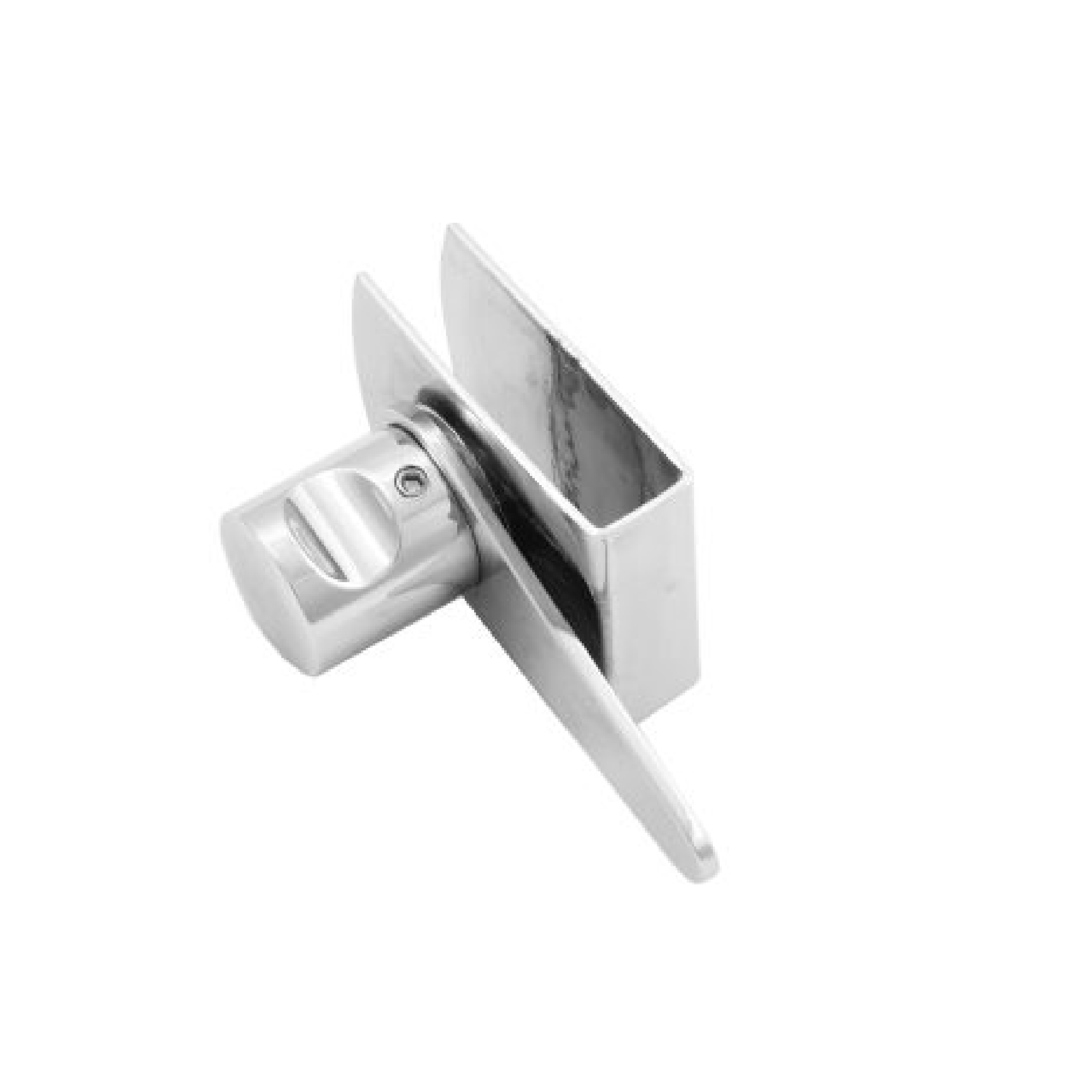 Rowell GL-624 Bathroom Lockset GLASS TO WALL