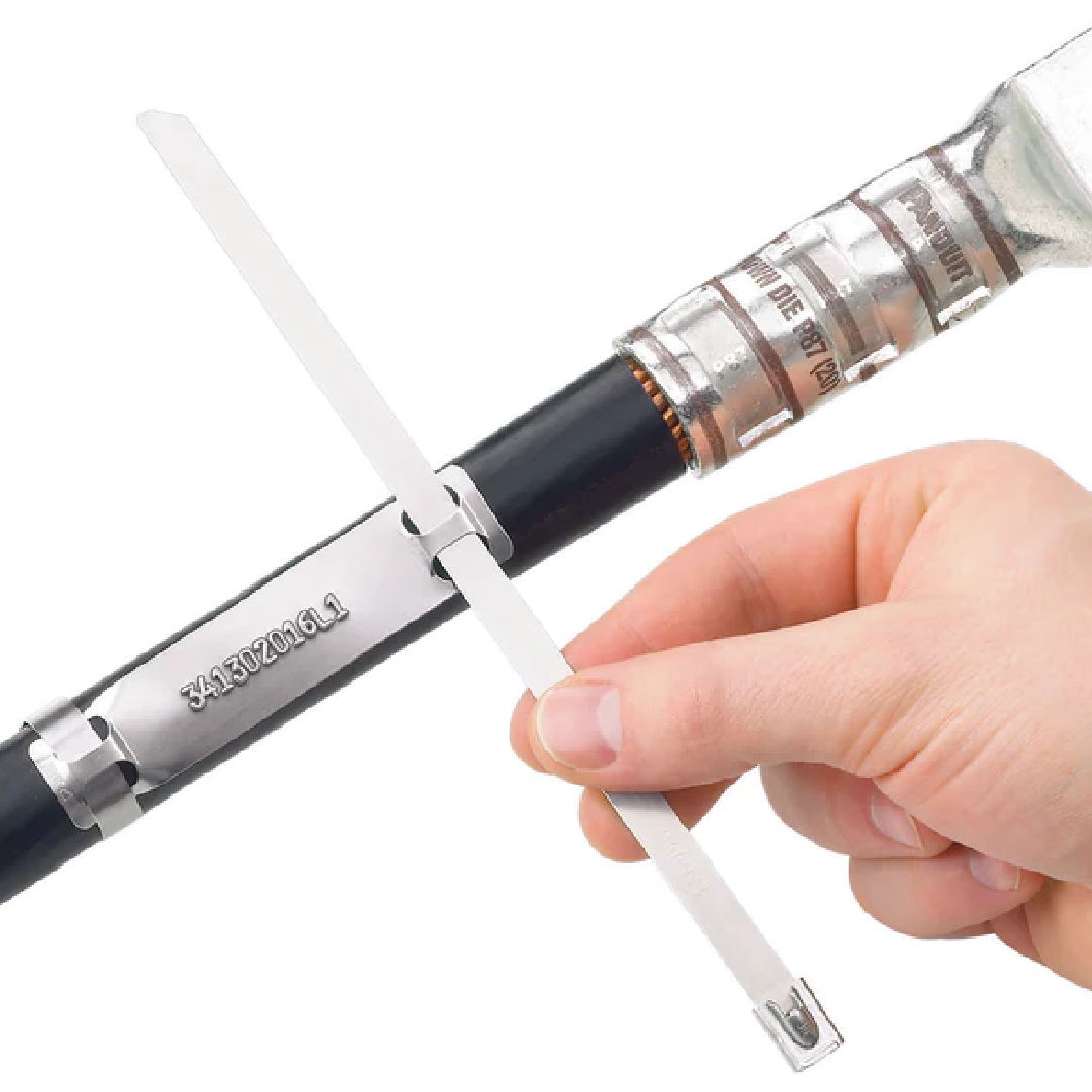 PANDUIT STRONGHOLD Non-Coated 316L Stainless Steel Cable Ties STANDARD