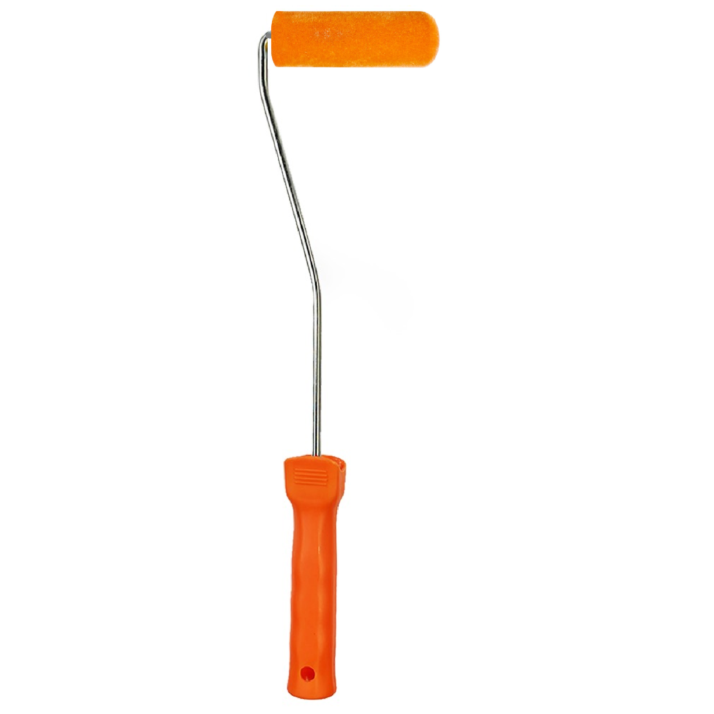 HardwareCity ORANGE SPONGE Roller 4"/100MM With Long Handle