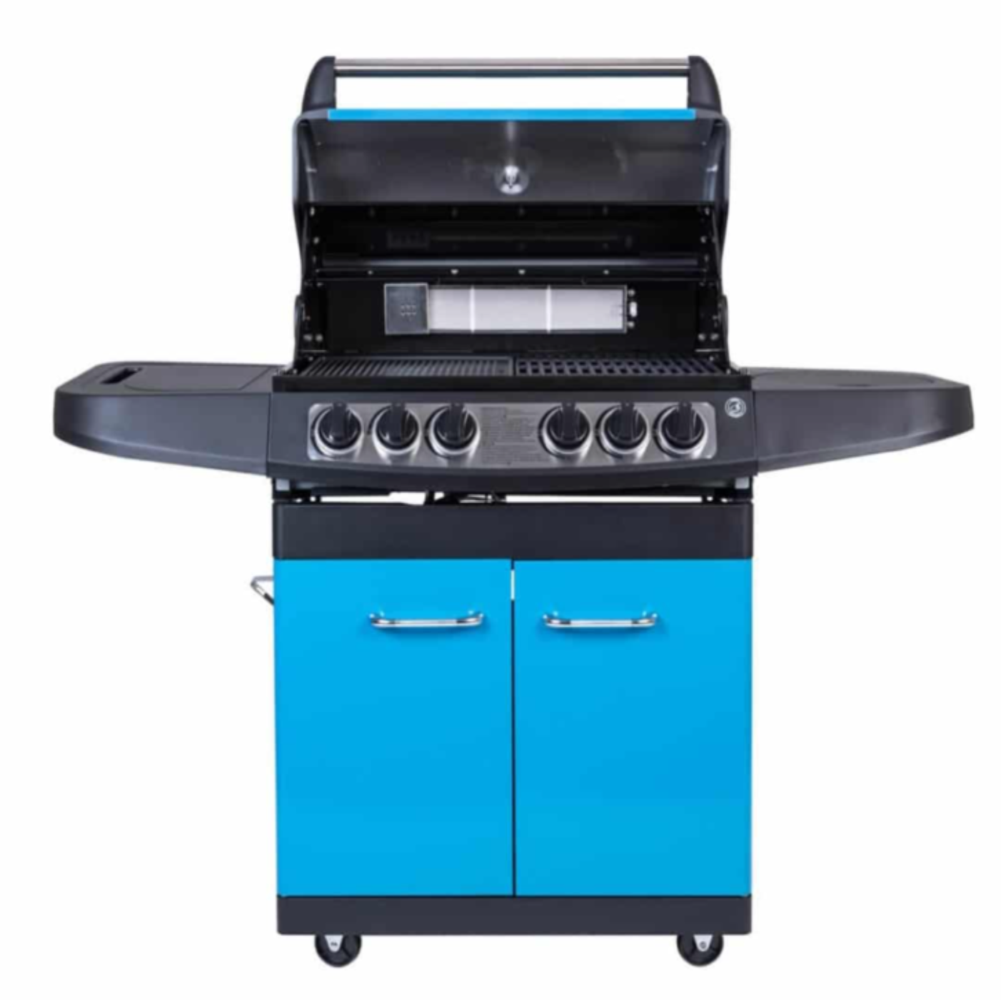 MASPORT Maestro Kool Blue 4 BURNER BBQ GRILL