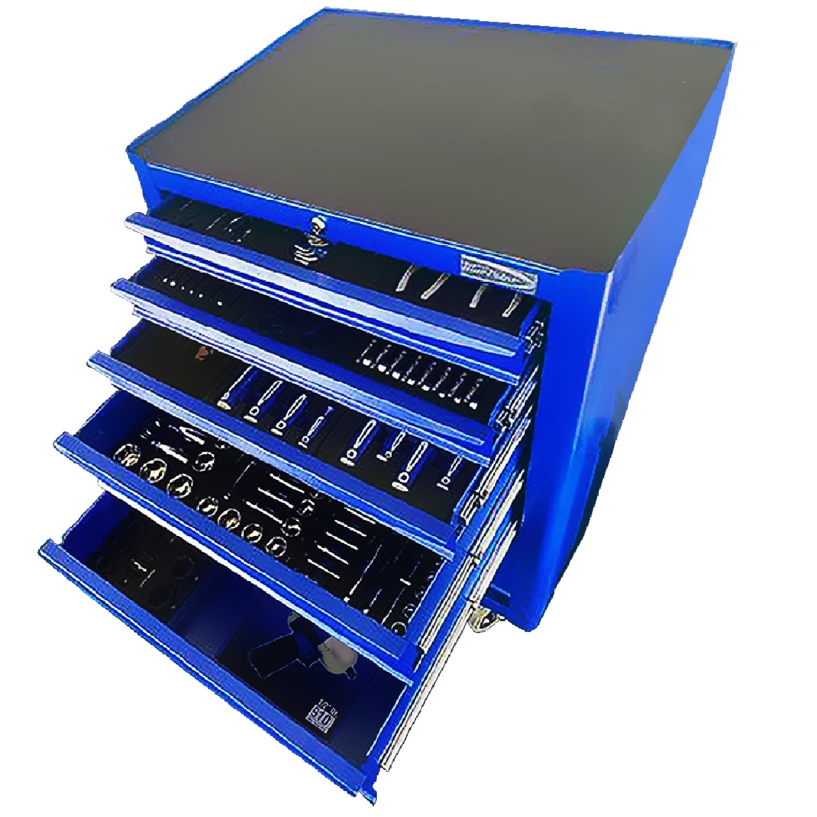 BluePoint BLP7D309S 309PC Tool Storage Set With 7-DRAWER ROLL CAB