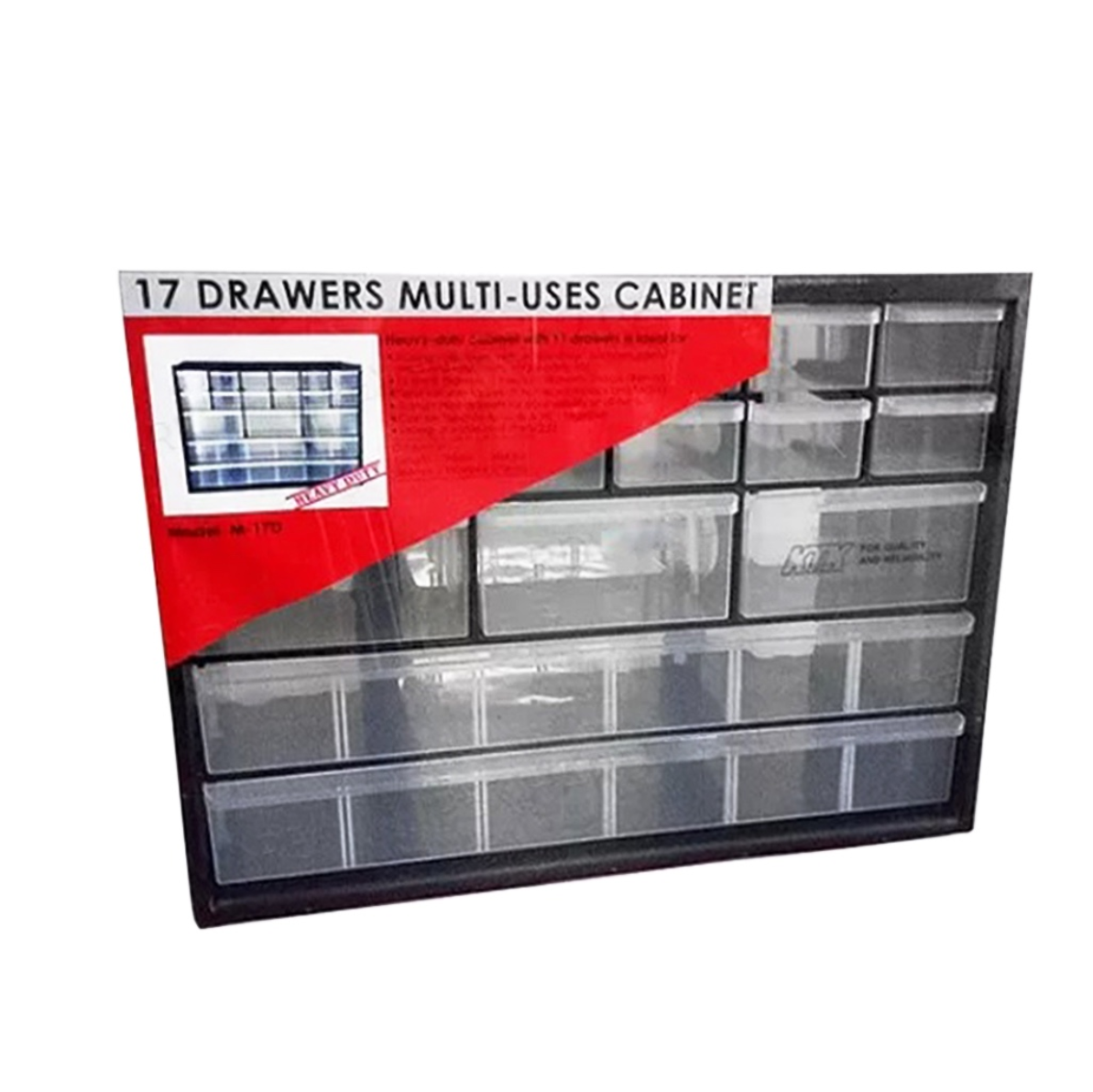 KTK 17-DRAWERS MULTI-PURPOSE Parts Box