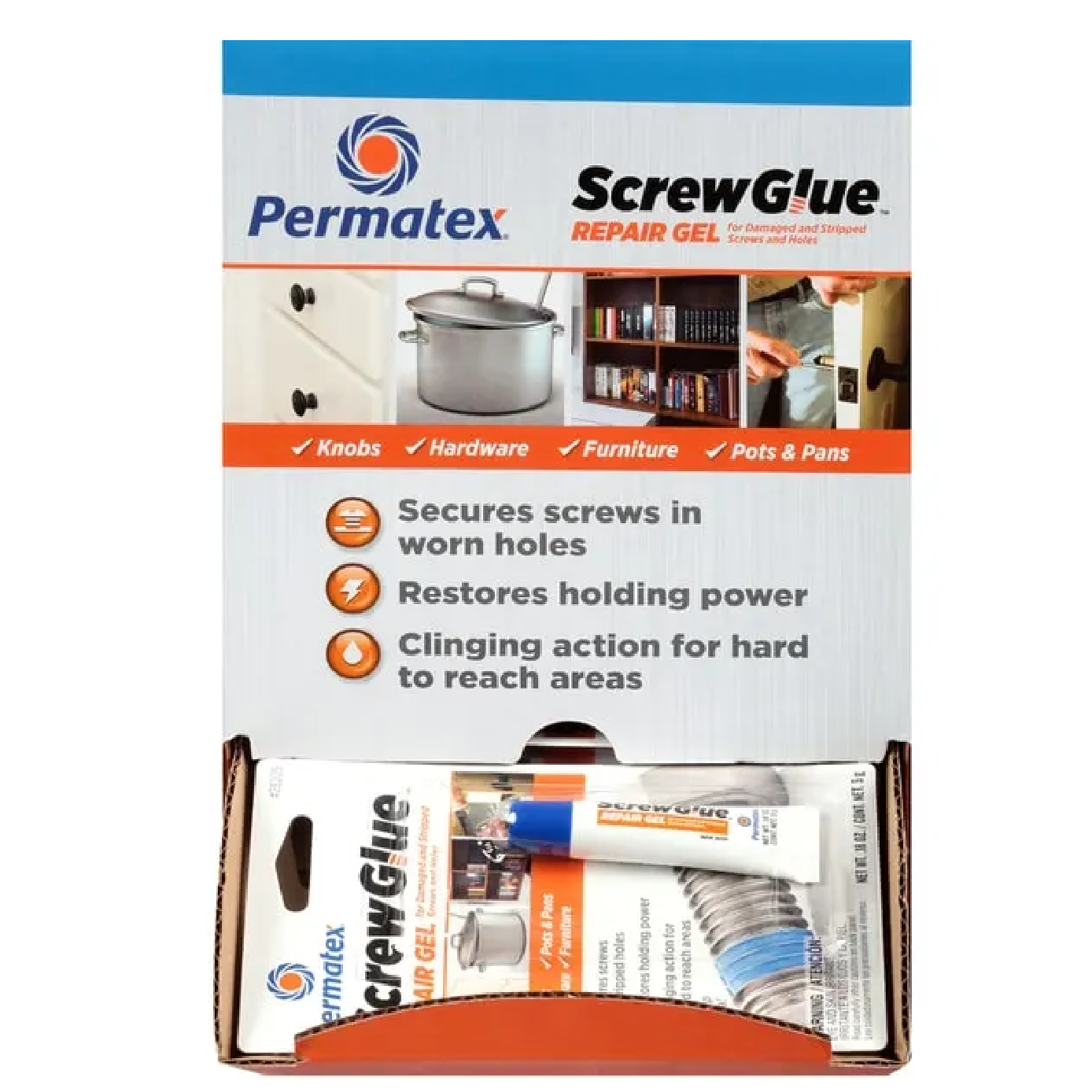 Permatex 28205 SCREWGLUE Repair Gel 5g