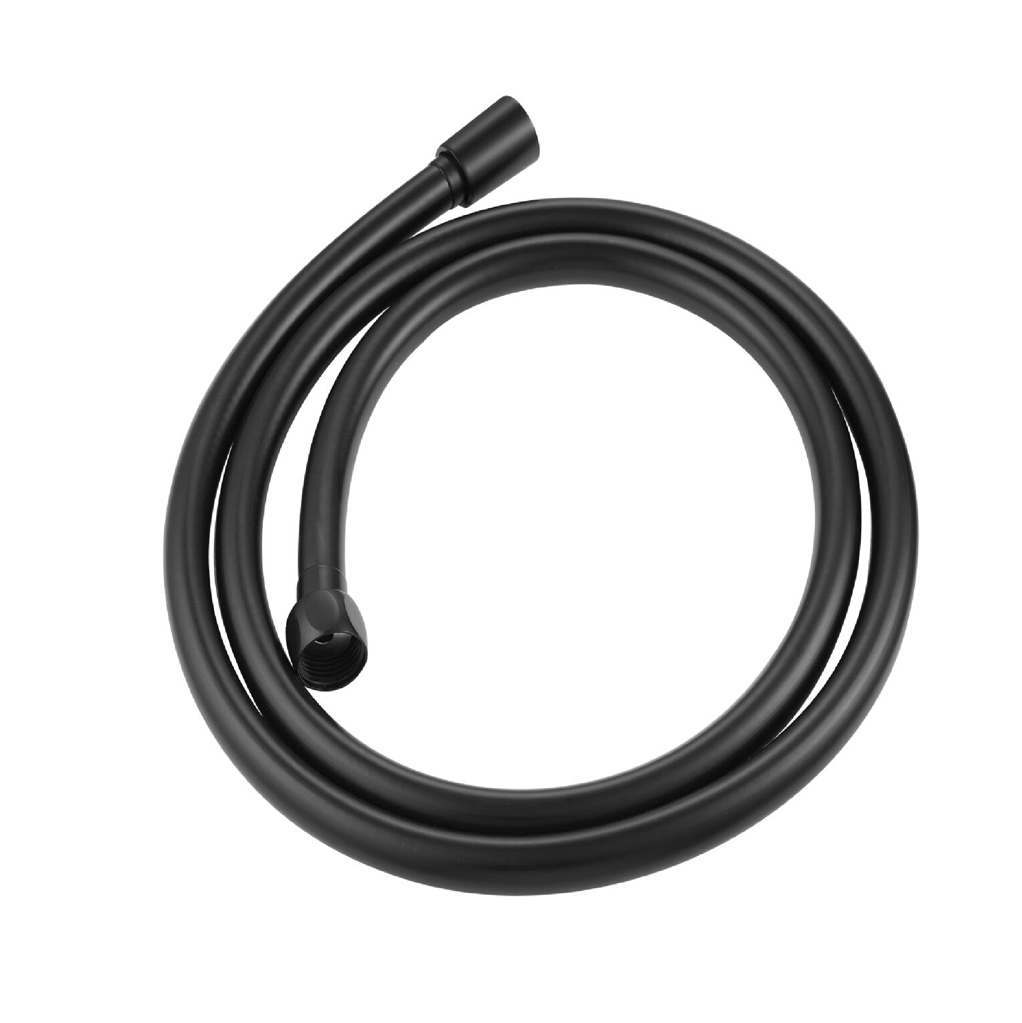 BLACK LABEL PVC BLACK Shower Hose 120CM