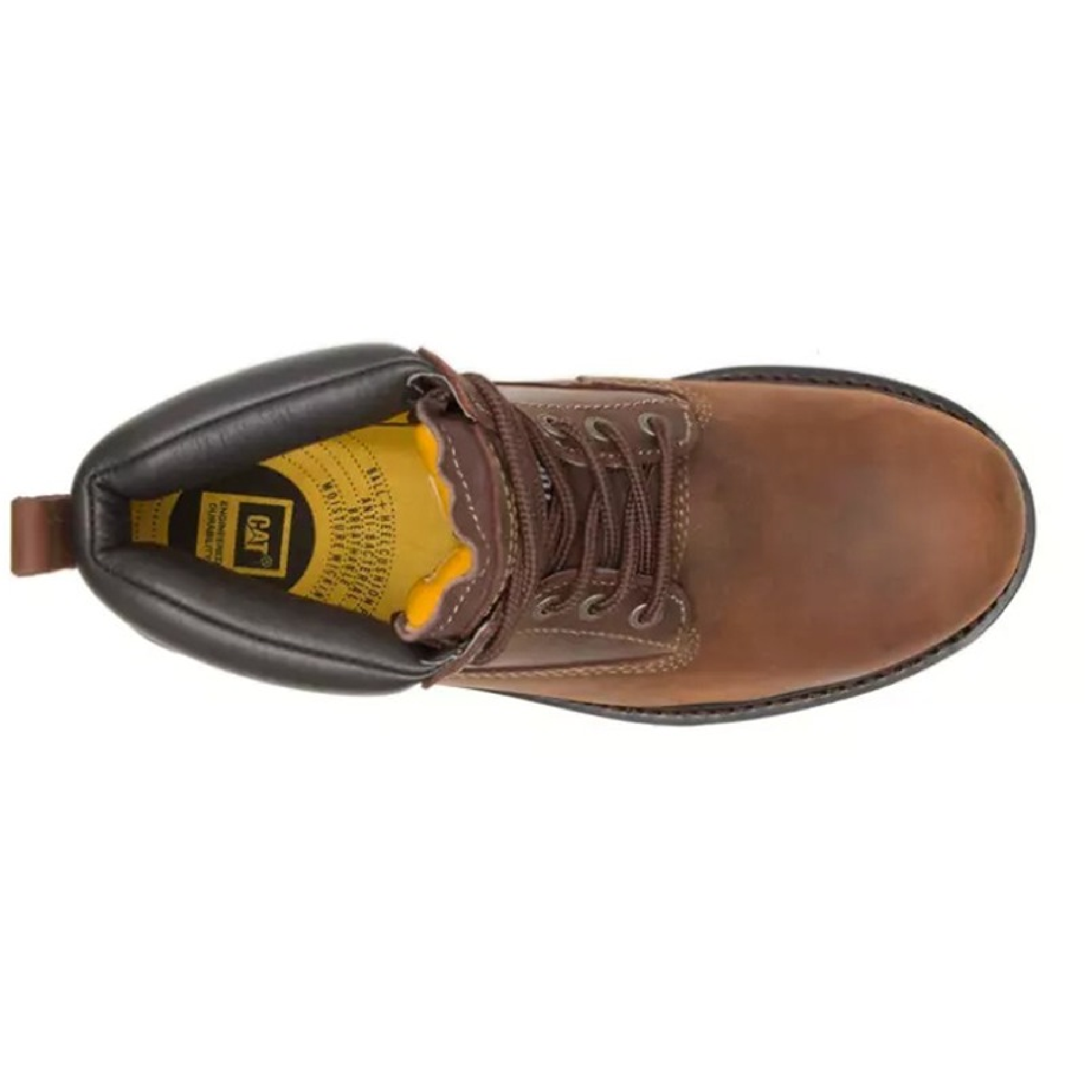 Caterpillar HOLTON STEEL TOE Work Boot DARK BROWN P708025