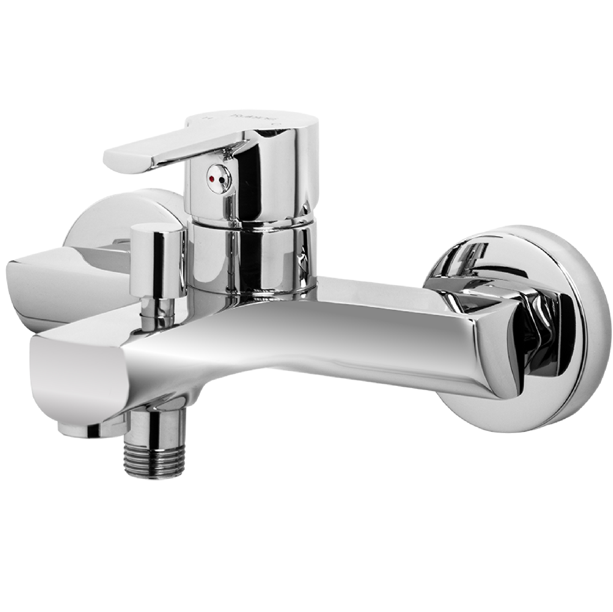 Rubine UNICO 5661 HOT & COLD Long Bath MIXER CHROME