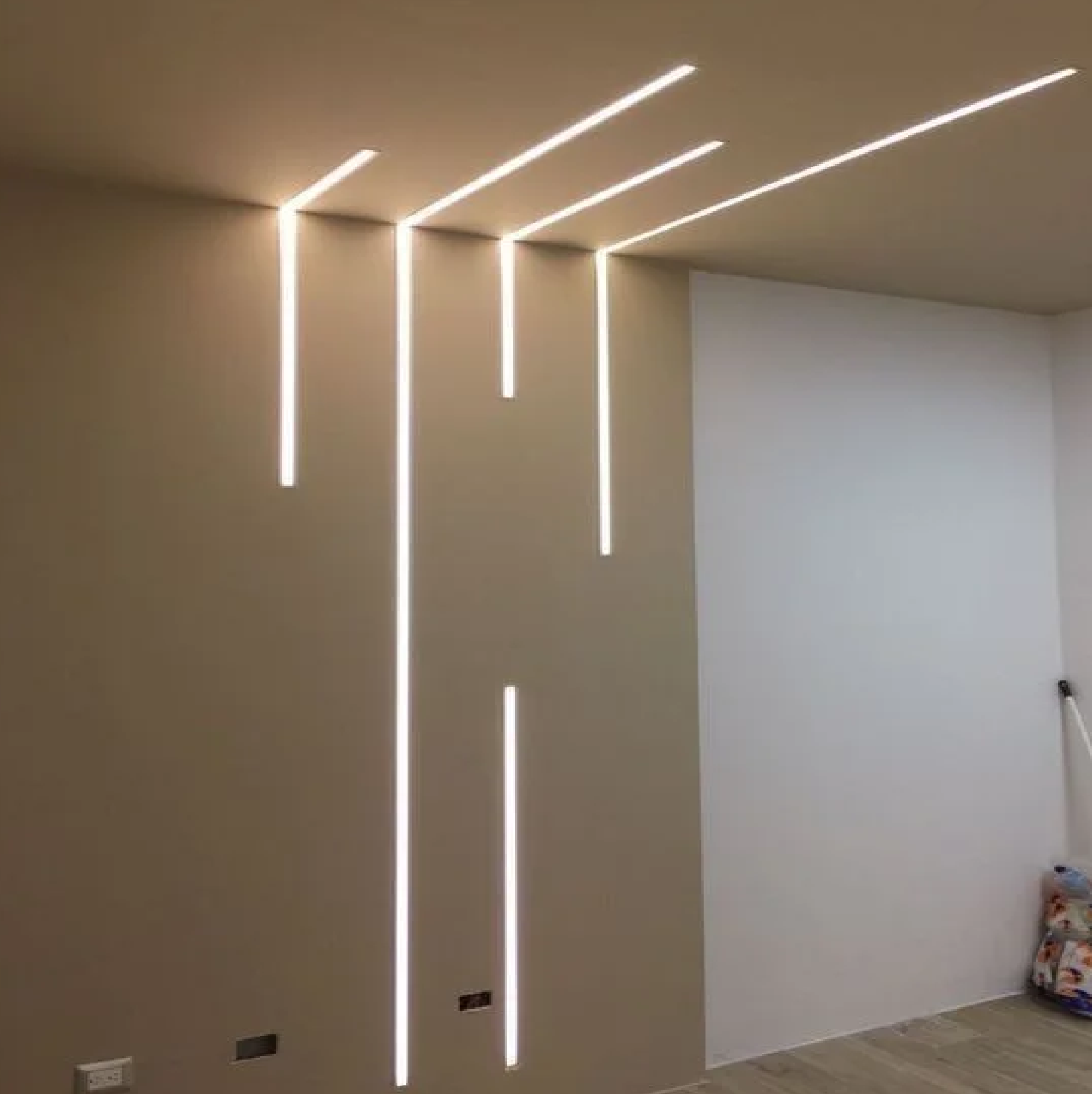 HardwareCity ALUMINIUM Profile For LED LIGHT STRIP Fixture With Acrylic ...