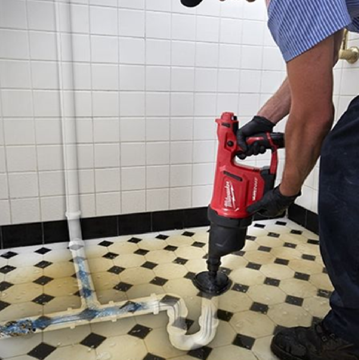 MILWAUKEE M12 AIRSNAKE Drain Cleaning Air Gun M12 DCAG-0C BARE UNIT