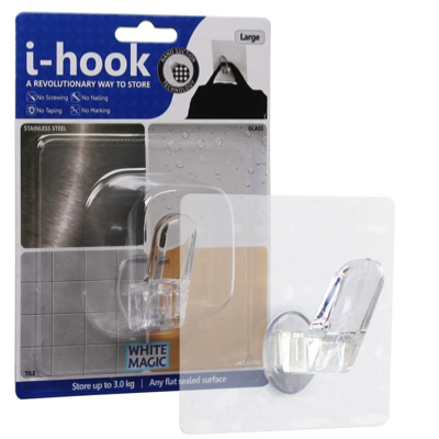 I-HOOK Large Hook With NANO SUCTION Up To 3KG Load
