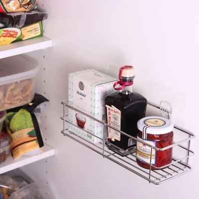 I-HOOK SUS304 Stainless Steel Kitchen PANTRY RACK With NANO SUCTION