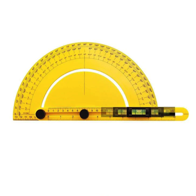 EYE BRAND 4-IN-1 Angle Finder, Regular Level, T-Square & Protractor ...