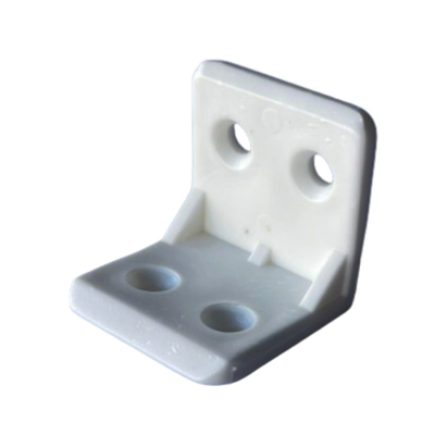 Small Plastic L-BRACKET For Cabinets 2CM X 2CM