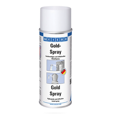 Weicon GOLD SPRAY 400ML Metallic Gold Matt | HardwareCity Singapore