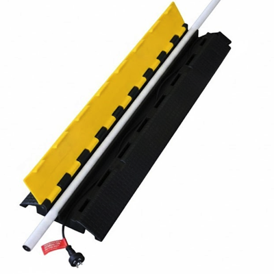 2 Channels Cable Protector TRAFFIC ROAD SAFETY HUMP 1000MM X 250MM X 50MM