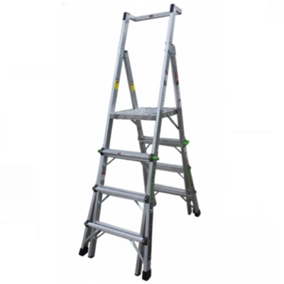 Golden Eagle 2-IN-1 A TYPE PLATFORM LADDER ADJUSTABLE